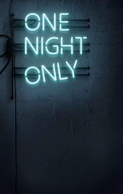 ONE NIGHT ONLY – Premier Acte